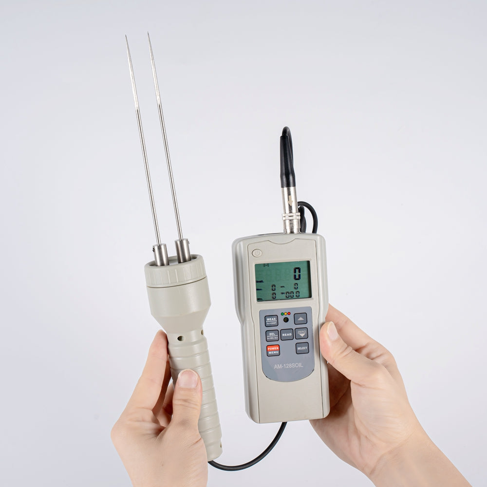 Soil Moisture Meter | Agricultural Soil Moisture Analyzer – AM-128SOIL ...