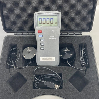 UV-A Ultraviolet Irradiance Meter - Measure UV Light Intensity ...