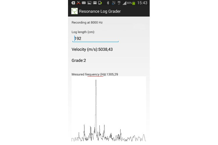 Resonance Log Grader | Timber Resonance Strength Tester – (no model ...